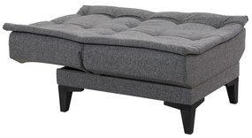 Atelier del Sofa Sedací souprava Santo-S-94216 - Dark Grey, Tmavá Šedá