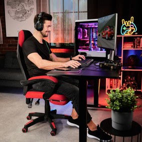 Herní židle Sporte červená