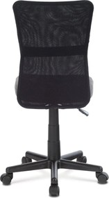 Autronic Dětská židle KA-2325 GREY, šedá mesh, síťovina černá/černý plast