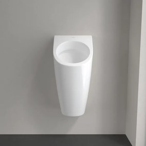 VILLEROY & BOCH Villeroy &amp; Boch ARCHITECTURA - Odsávací pisoár, s cílovým objektem, 325x355 mm, přívod vody skrytý, bílá Alpin CeramicPlus 558605R1