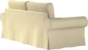 Potah na pohovku IKEA Backabro,  3-místná, rozkládací barva béžová látka pletený vzor