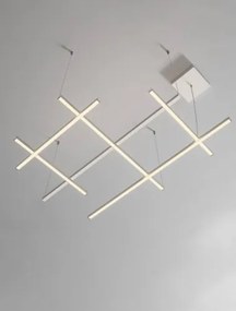 Závěsné LED svítidlo NOVA LUCE PACE 83W 3000K 9002055 stmívatelné Triac