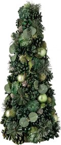 Zelený vánoční stromek se šiškami Pinecone– 21*21*50 cm