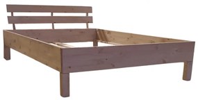 Masivní postel z borovice 140x200 Lenni med