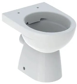 Geberit Selnova - Stojící WC, zadní odpad, Rimfree, bílá 500.480.01.7