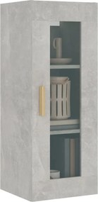 vidaXL Závěsná nástěnná skříňka 34,5 x 34 x 90 cm [812451] Barva: šedá sonoma