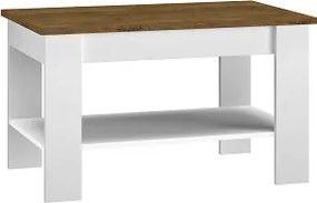 Nábytkáři ORFA MELISA  10 -Konferenční stolek ,lamino BÍLÁ/DUB LEFKAS(ML) (LILLE10=1BALÍK) (K150)
