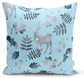Sada 4 vánočních povlaků na polštář a běhounu na stůl Minimalist Cushion Covers Winter Wonderland