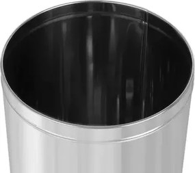 ALDA Samozhášecí odpadkový koš Fireguard nerez ocel, lesklá / 12 l / p