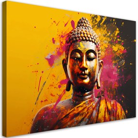 Gario Obraz na plátně Budha na abstraktním pozadí Rozměry: 60 x 40 cm