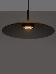 LED černo-kouřový designový lustr Polifemo 140