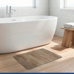 Z křemeliny koupelnová předložka v tmavě přírodní barvě 39x60 cm Argiri – Wenko