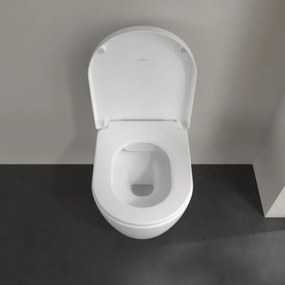 Villeroy & Boch 5656HRRW - Závěsné WC s prkénkem SoftClose AVENTO keramika/bílá