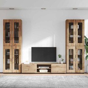 Sestava TV skříněk FLORIN 3 ks Artisanový dub Kompozitní dřevo 3397993