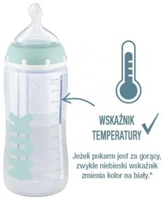 Kojenecká láhev NUK FC Anti-colic s kontrolou teploty 300 ml UNI