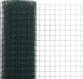 Pletivo ke kurníku ocel PVC vrstva 25 x 0,5 m zelené 143630