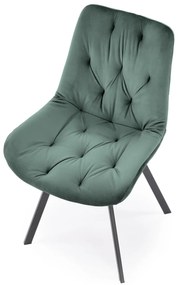 HALMAR K519 židle tmavě zelená