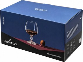 Crystalex sklenice na koňak Claudia 250 ml 6 ks