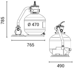 Poolmaster Písková filtrace 8 m3/h (2208)
