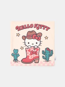 Sinsay - Povlak na polštář s kovbojským motivem Hello Kitty - krémová