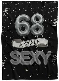 Deka Stále sexy – Černá (věk: 68, Podšití beránkem: NE)
