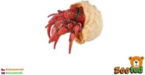 ZOOTED Figurka Krab poustevník / plast / 7 cm / od 3 let