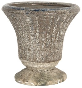 Keramický květináč v antickém stylu Tasse – Ø 11*11 cm