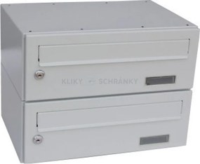 Poštovní schránka jednostranná, Rozměr Š x V x H - 260 x 110 x 370 mm