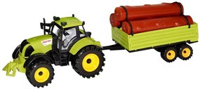 Wiky Traktor s vlečkou 45 cm Zelený