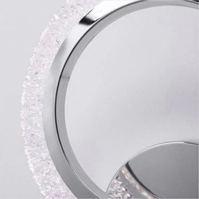 Toolight Toolight, LED nástěnné svítidlo 22x19cm, 8W, 3000K, LHJ067-W, chromová, OSW-60035
