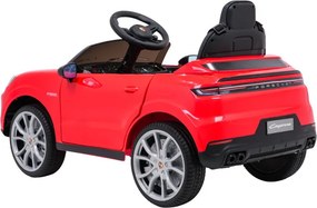 Elektrické autíčko Porsche Cayenne červené