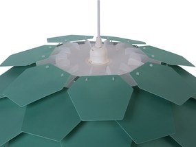 Velká zelená stropní lampa SEGRE Beliani