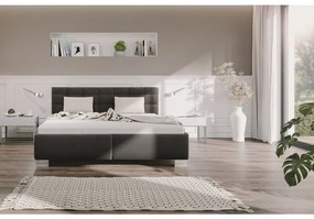 Blanář Olívia postel vč. roštů a matrací 180 x 200 cm, šedá