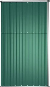 vidaXL Zahradní kůlna na nářadí 161x89x161 cm pozinkovaná ocel [316210] Barva: Hnědá