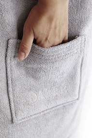 Pánský bavlněný froté kilt do sauny a wellness Comfort světle šedý