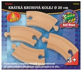 Maxim krátká kruhová kolej 4 ks