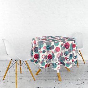 Ervi dekorační ubrus na stůl kulatý Fay - Retro