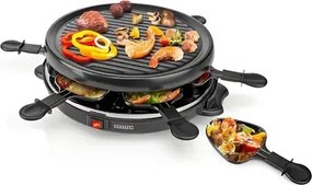 Melissa Raclette Gourmet Set / Raclette gril / pro 6 osob / 800 W / O