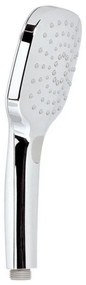 Sapho Ruční masážní sprcha s tlačítkem, 4 režimy sprchování, 100x100mm, ABS/chrom 1204-24