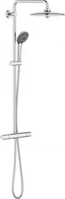 Thermostatic 3-jet shower set
