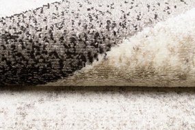Všestranný moderní koberec s geometrickým vzorem v odstínech hnědé Šířka: 140 cm | Délka: 200 cm