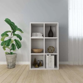 vidaXL Knihovna/příborník 66 x 30 x 98 cm kompozitní dřevo [800350] Barva: Bílá