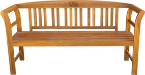 vidaXL Zahradní lavice s poduškou 157 cm masivní akáciové dřevo [3064288] Barva: taupe