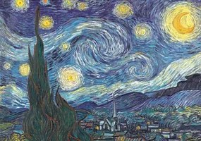 TREFL Puzzle Art Collection: Hvězdná noc / 1000 dílků / 68,3 x 48 cm /