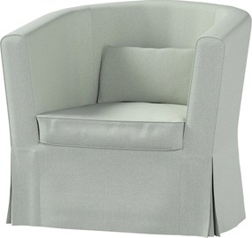 Potah na křeslo IKEA Ektorp Tullsta barva modrá látka pletený vzor