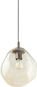 Brilagi -Lustr na lanku VULCANO 1xE27/15W/230V pr. 25 cm bronzová/kouřová béžová