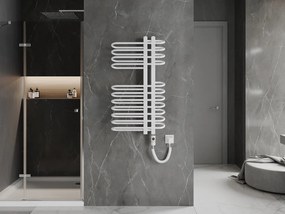 Mexen Ops, elektrické topné těleso 1000x550 mm + topné těleso 600 W, bílá, W122-1000-550-2600-20