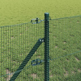 Zemní upevnění svařované drátěné ploty 100 x 0,8 m Zelená 3351786