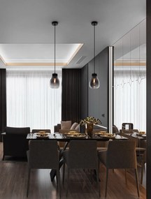 Designový lustr Blaku A