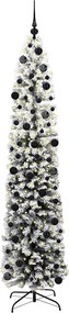 Umělý vánoční stromeček Zelená 240 cm PVC, ocel a plast 3395045